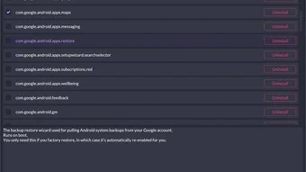 Universal Android Debloater GUI - Download